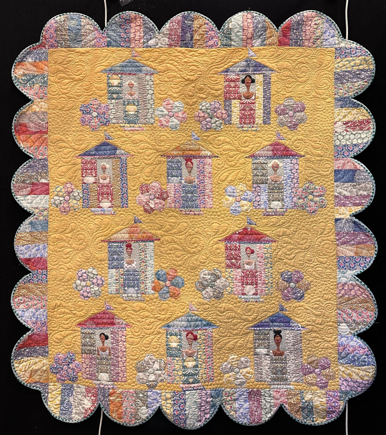 Beach House Beauties - Fun Quilt Pattern by Make It Sew - Use Tilda’s ...