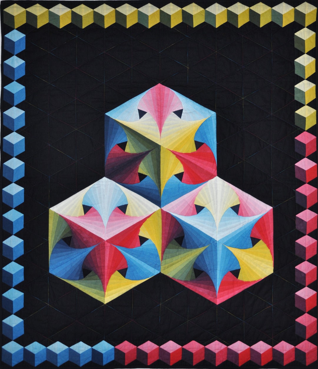 Twisted Log Cabin - Quilt Pattern - 3 Designs in 1 - Etsy