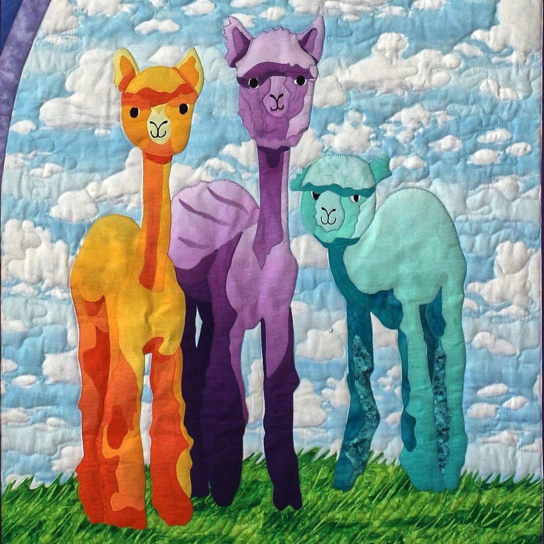 Alpaca Love Nursery Quilt Pattern - Etsy Australia