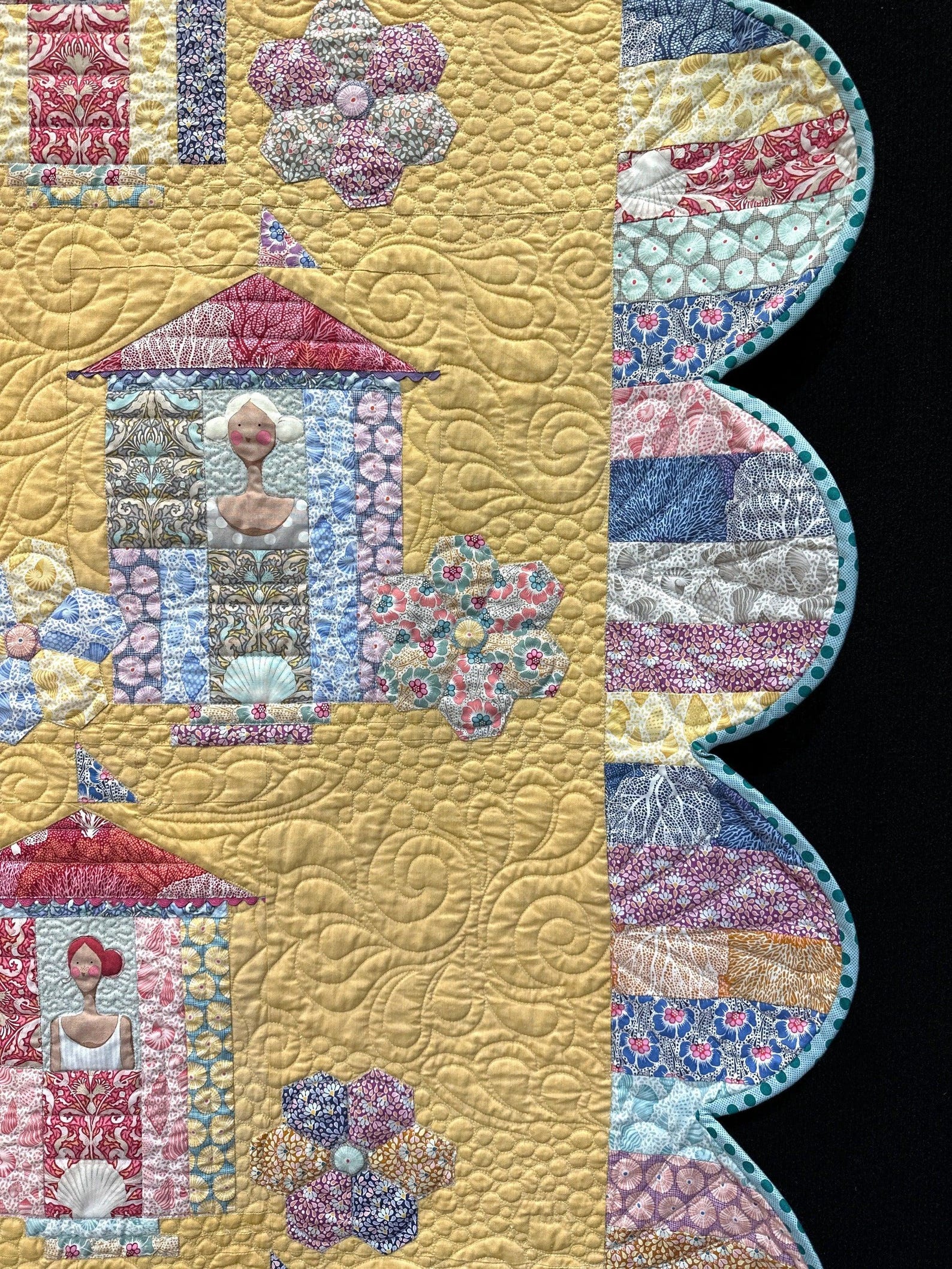 Beach House Beauties - Fun Quilt Pattern by Make It Sew - Use Tilda’s ...