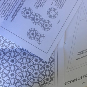 Ring Cycles Quilt Pattern PRINTED HARD COPY Version - Etsy