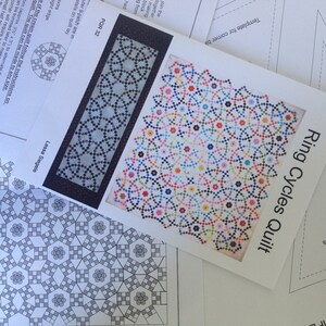 Ring Cycles Quilt Pattern PRINTED HARD COPY Version - Etsy