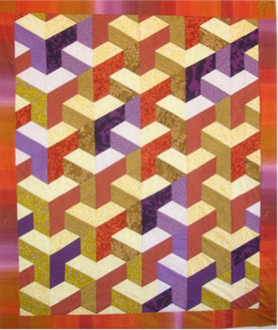 Inner City - Quilt Pattern Clever - Strip Pieced - No Y Seams! - Etsy