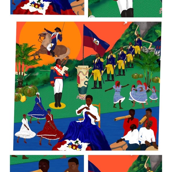 Haitian Revolution Poster - Etsy
