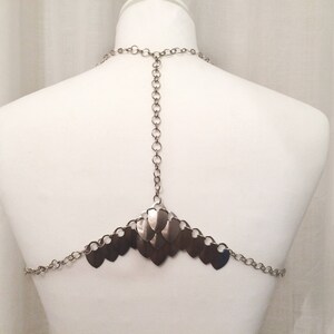 DRAGON HARNESS - Scalemaille Top Armour With Steel Chains - Medieval ...
