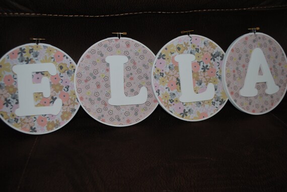 Hanging Nursery Letters Handmade Great for Baby's | Etsy