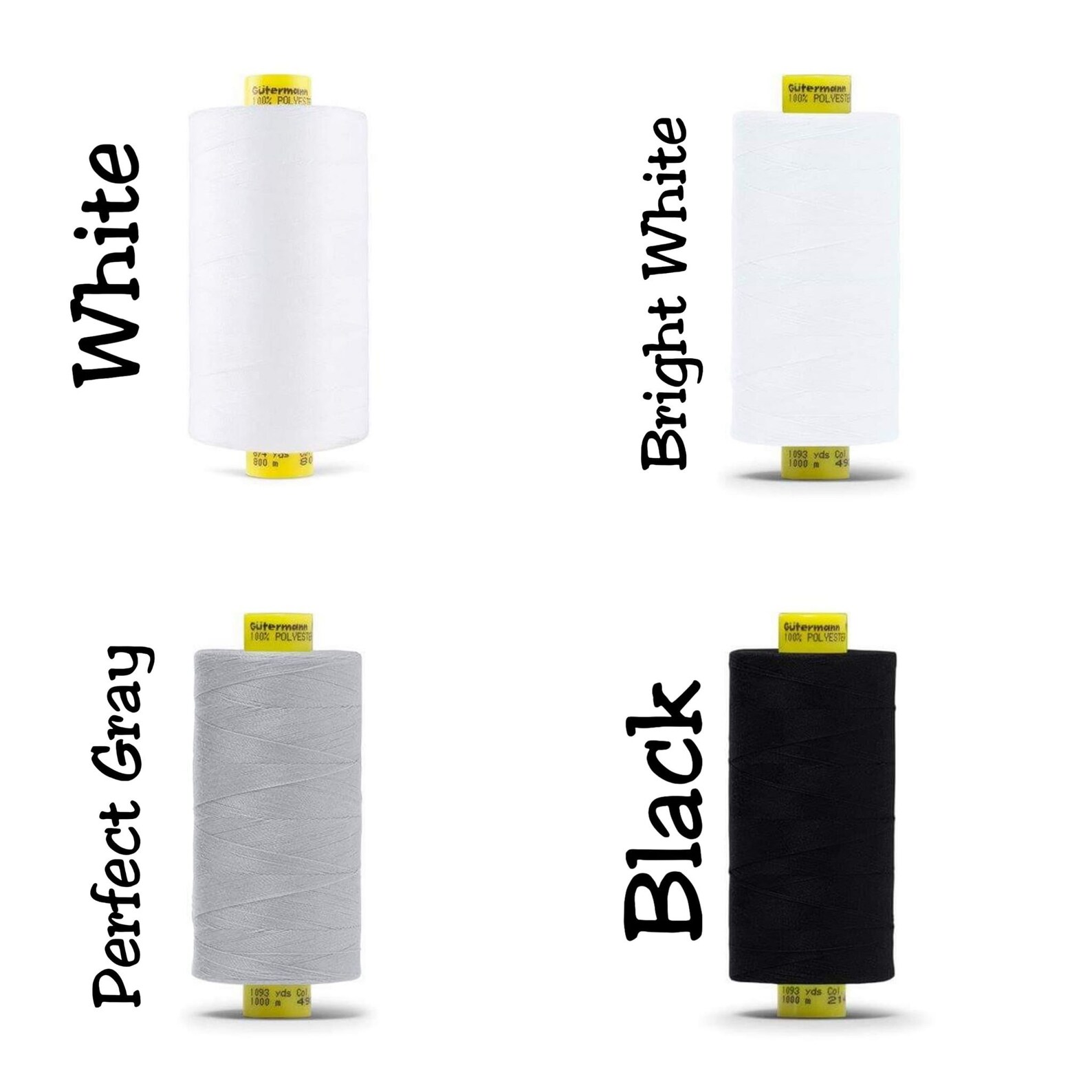 All Purpose Thread CHOOSE COLOR 1093 Yds Premium Sewing & | Etsy