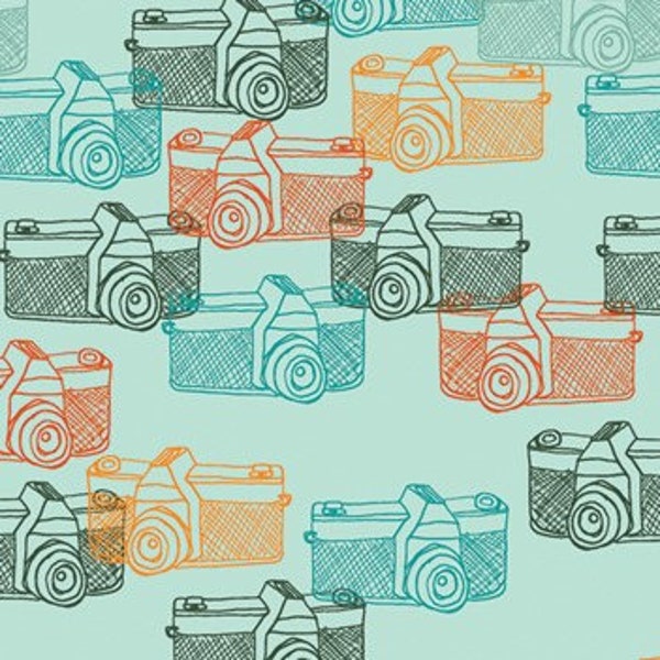 Camera Fabric - Etsy