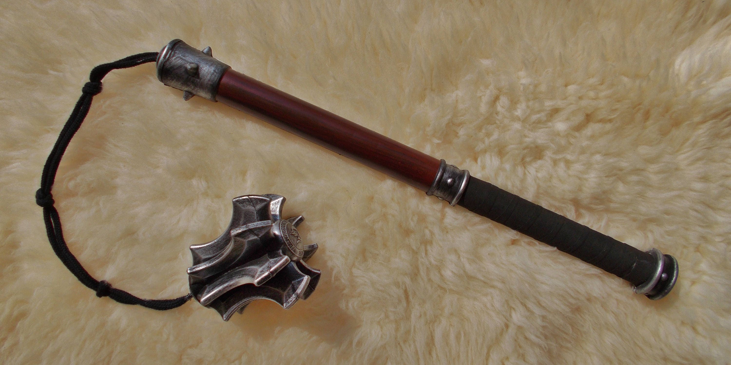 Morningstar Weapon Drawing