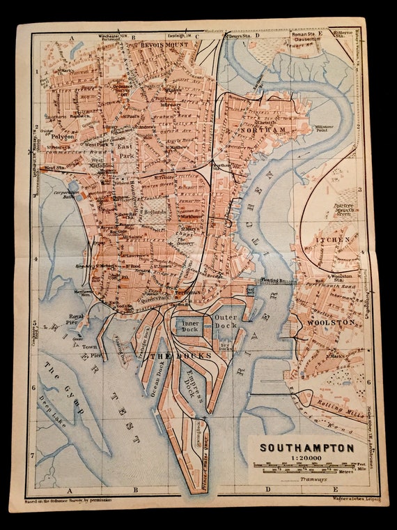 Southampton Dock Map