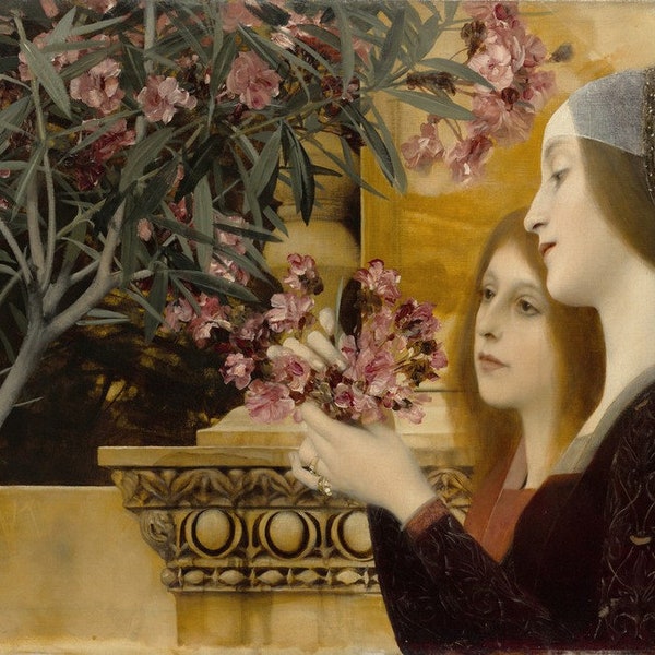 Girls With Oleander - Etsy