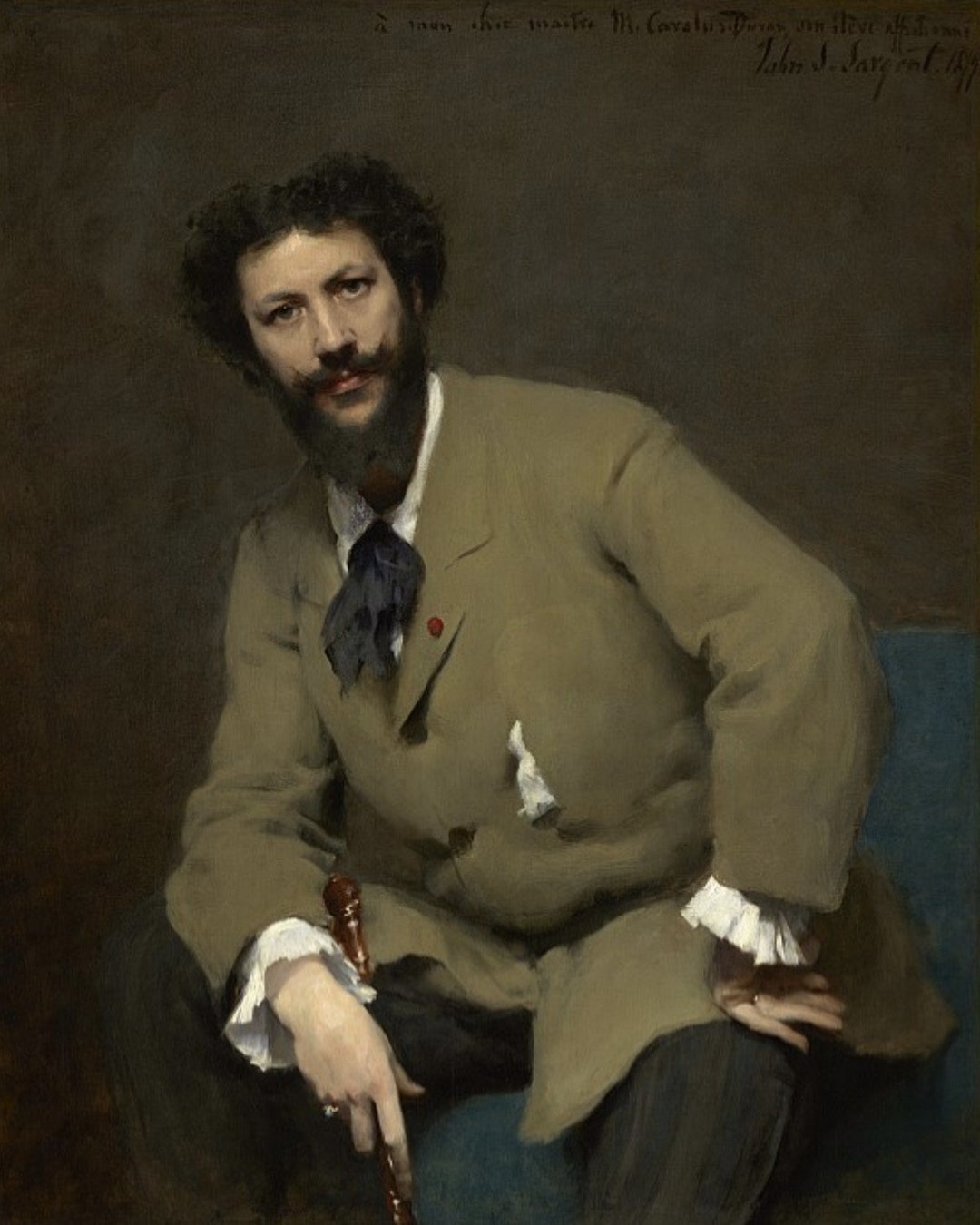 John Singer Sargent - Carolus-duran (1879) Hand Painted Museum Quality ...