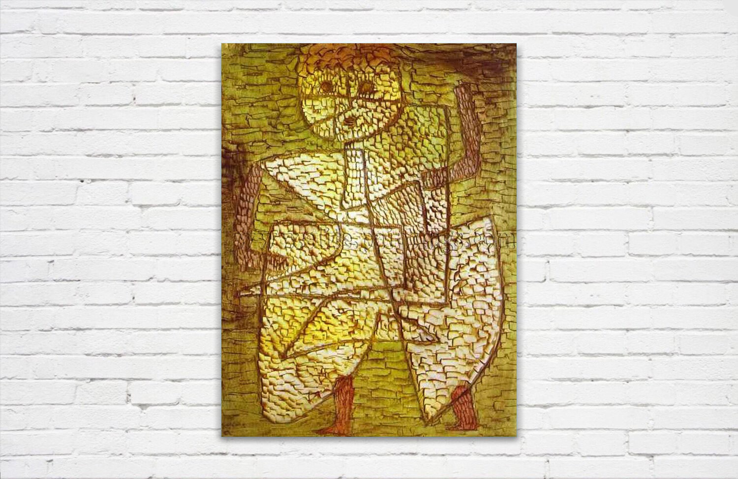 Paul Klee : The Future Man 1933 Museum Quality Oil Painting | Etsy