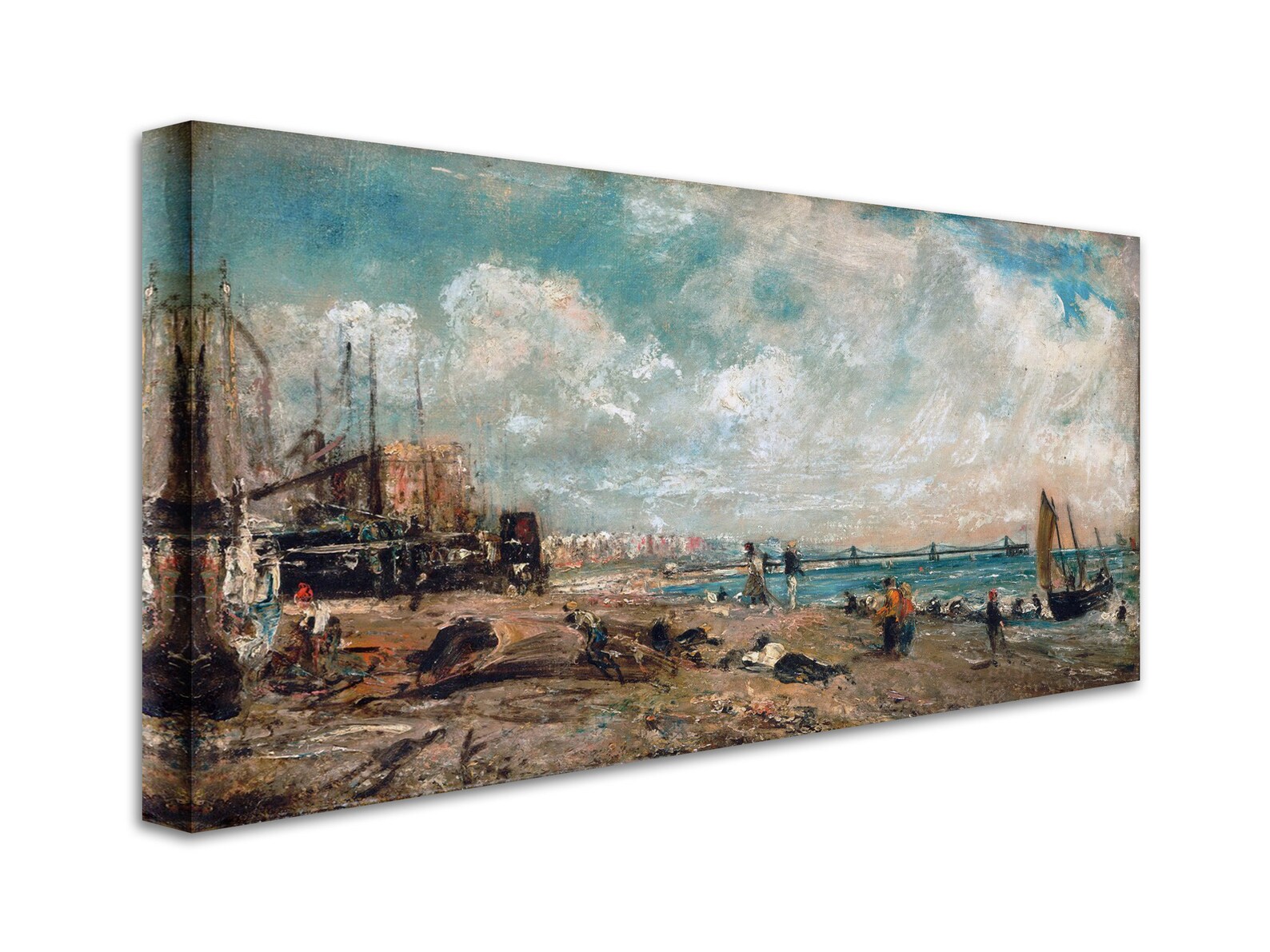 John Constable - Skizze für die Marine Parade und Chain Pier, Brighton ...