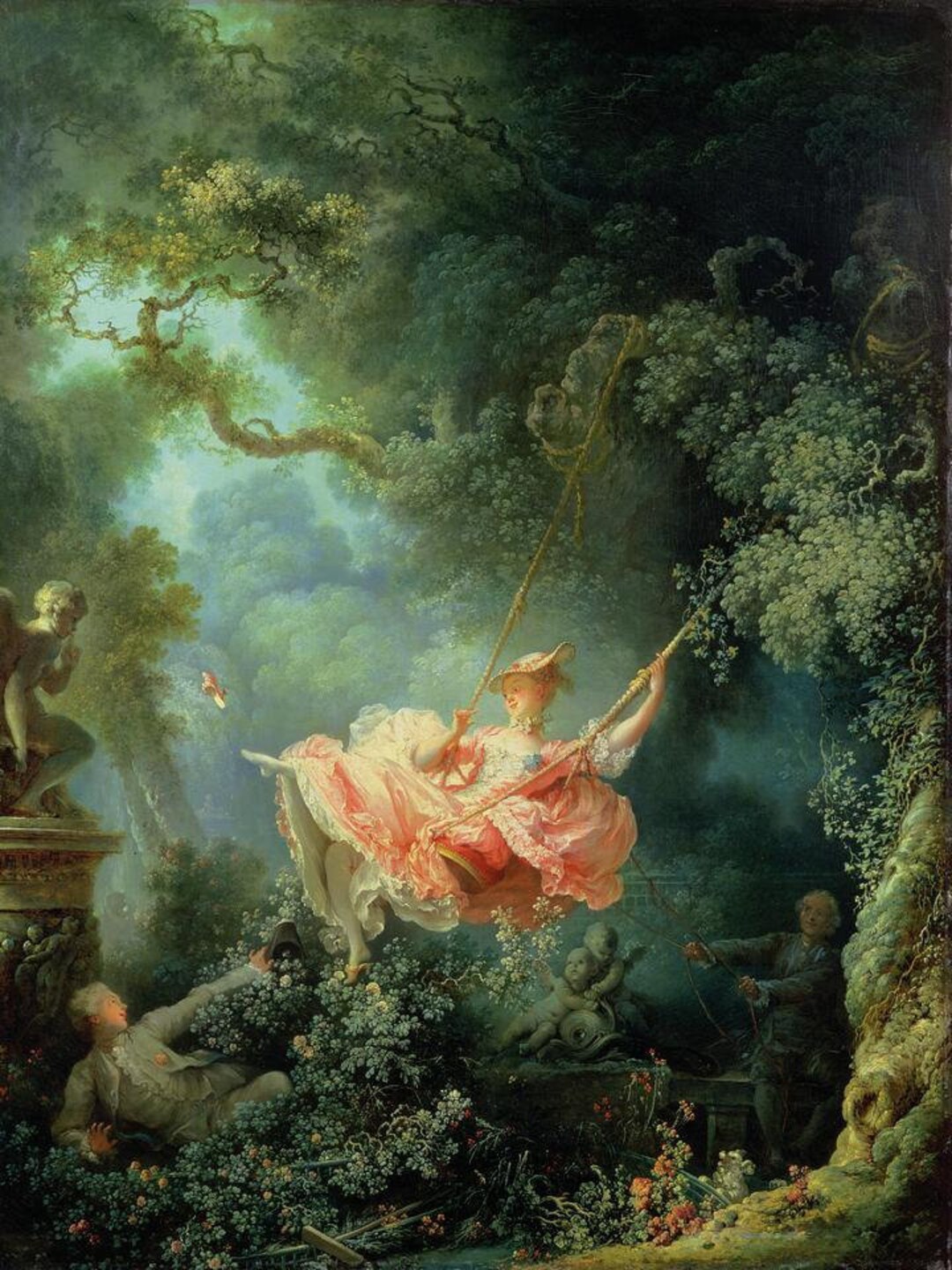 Jean-honoré Fragonard the Swing Museum Quality Rolled Oil Painting ...