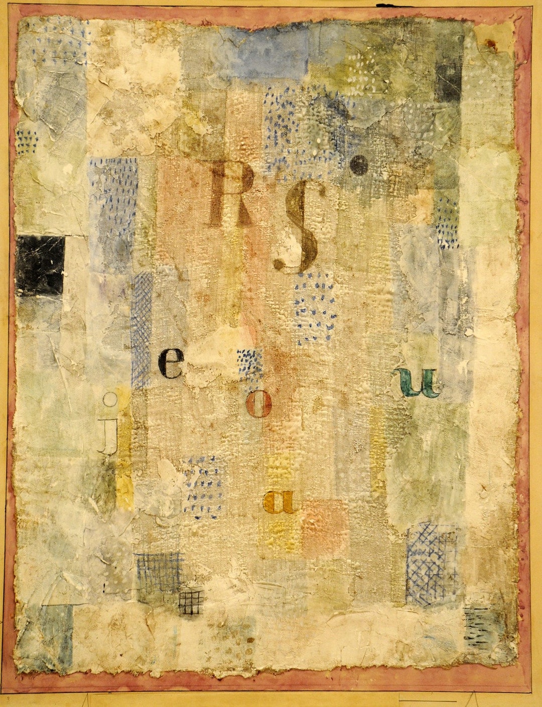 Paul Klee - Vocal Fabric of the Singer Rosa Silber (1922) Museum ...