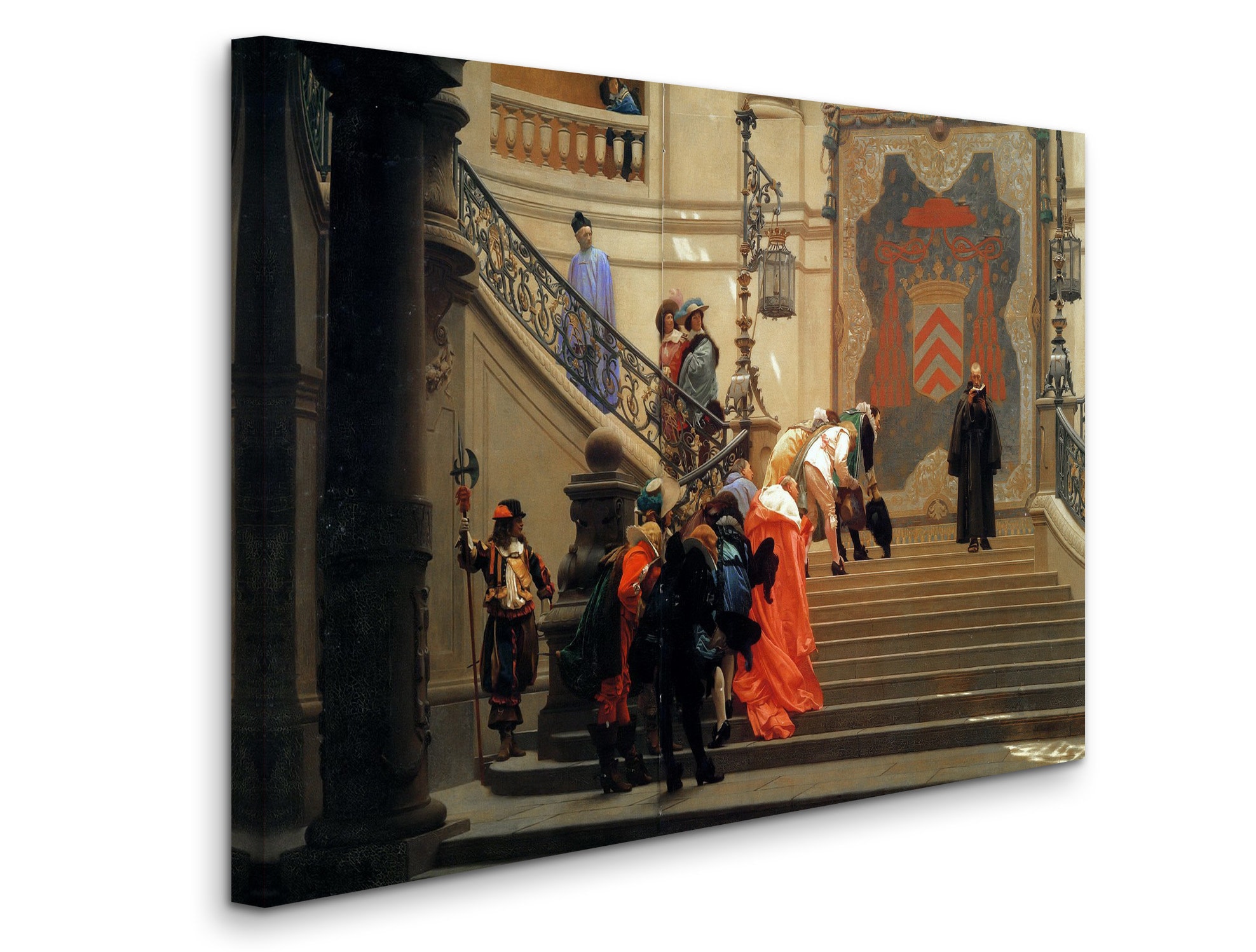 Jean-leon Gerome - L’eminence Grise (1873) Museum Quality Rolled Oil ...