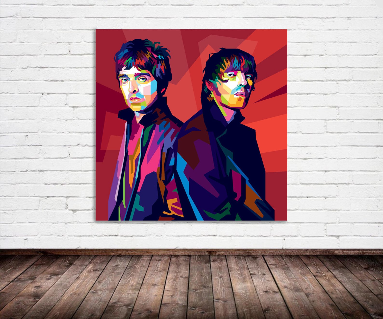 Custom Pop Art Oil Painting Your Photo to WPAP Pop Art - Etsy