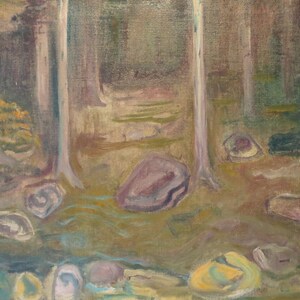 Edvard Munch Sketch for 'ashes' (1894) Museum Quality Rolled Oil ...