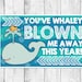 You've WHALEY Blown Me Away End of Year Gift Labels/ | Etsy