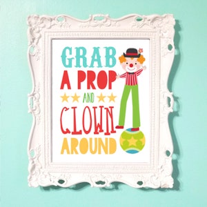 Circus Word Art Bundle/ Photo Booth Prop/ Birthday Party Printable ...