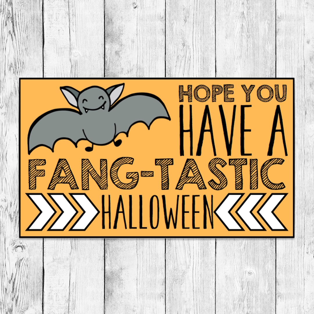 Halloween Gift Labels/ Student Favor/ School Printable Goodie Goody Bag ...
