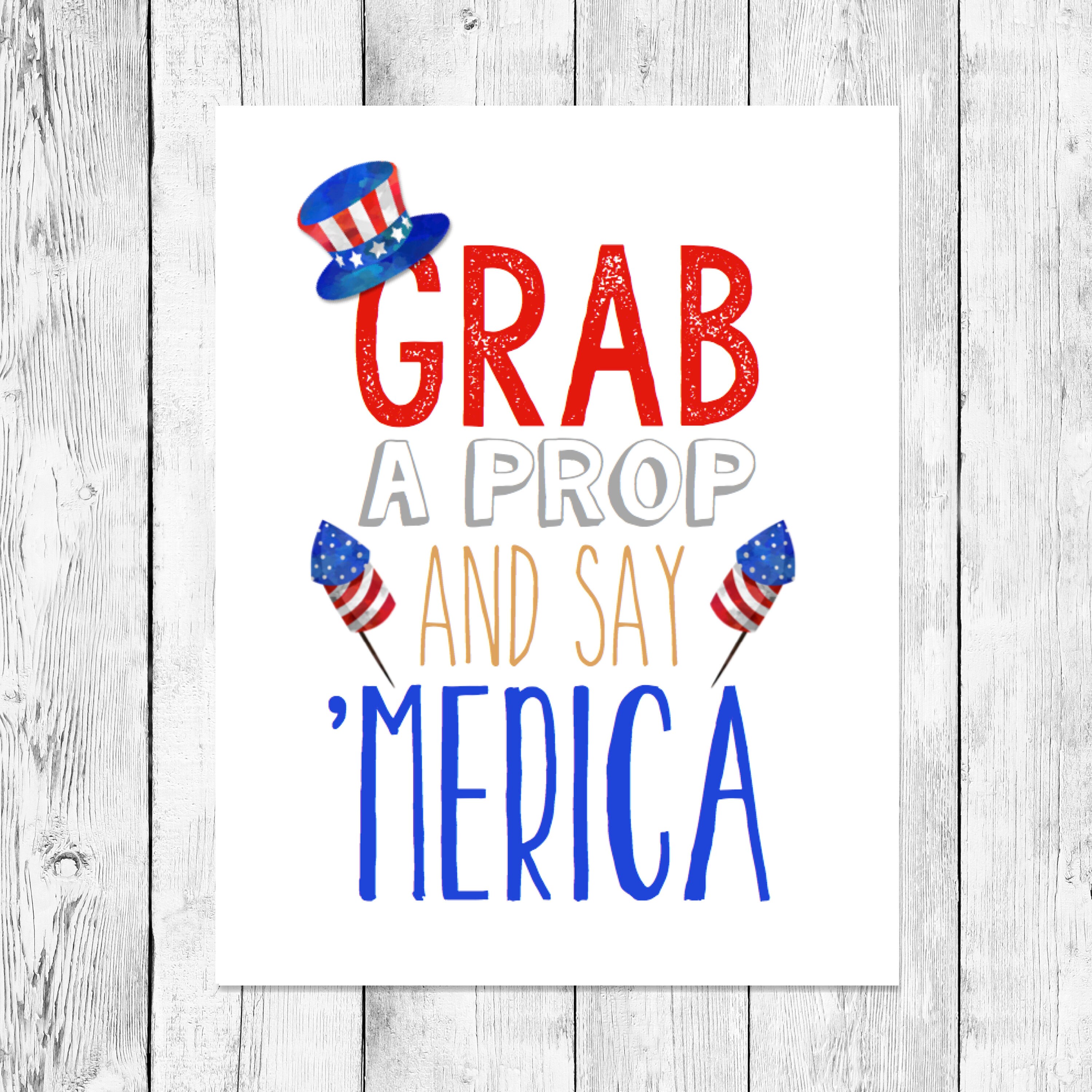 Fourth 4th of July Printable Bundle/ Fireworks/ Beer Wine/ - Etsy