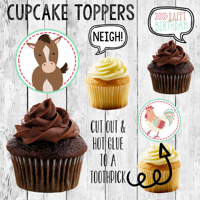 Barnyard Bash Bundle/ Farm Animal Party Decor Set/ Old | Etsy