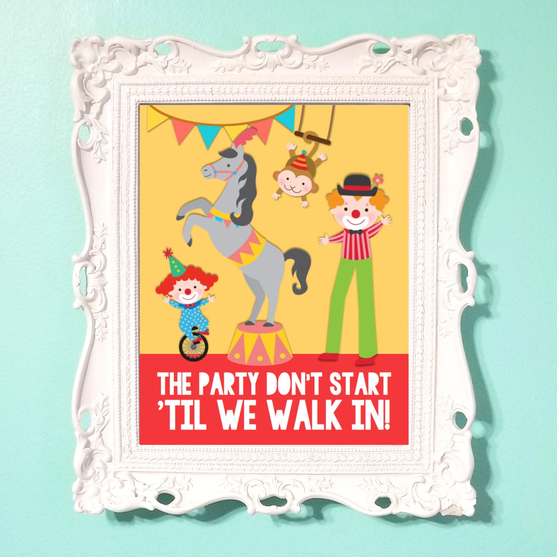 Circus Word Art Bundle/ Photo Booth Prop/ Birthday Party | Etsy