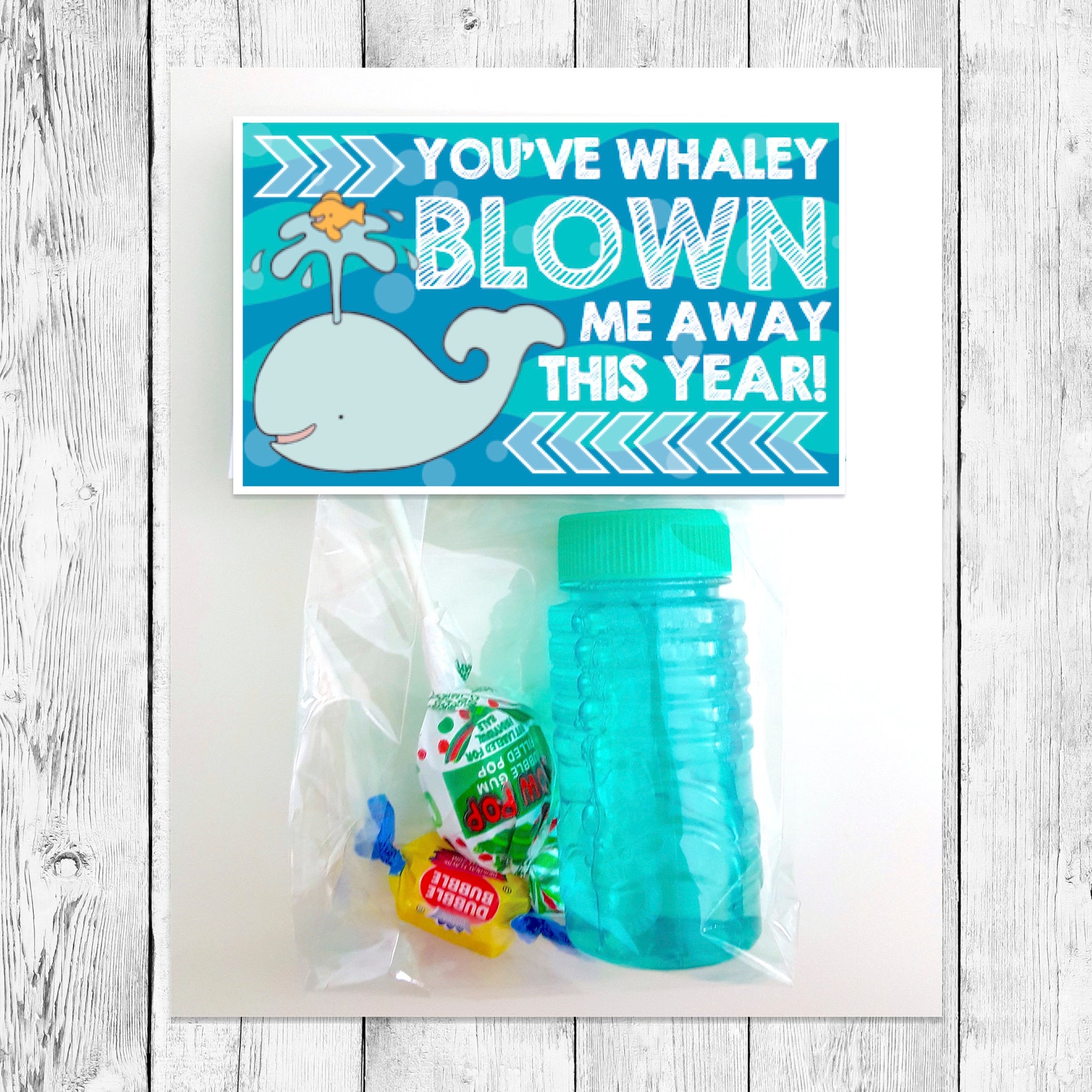 You've WHALEY Blown Me Away End of Year Gift Labels/ - Etsy