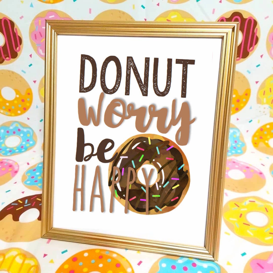 Donut Word Art Bundle/ Party Printable/ First Birthday - Etsy