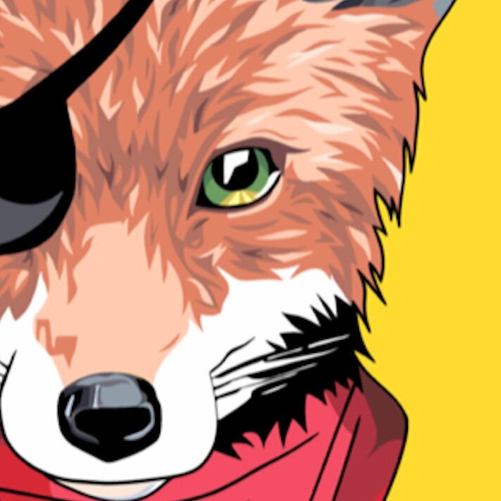 Fox A4 Art Print Limited Edition Signed Giclee Print Art - Etsy