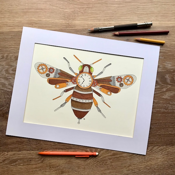 Steampunk Bee - Etsy UK