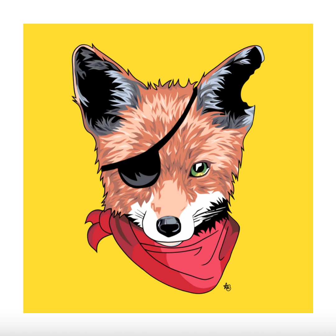 Fox A4 Art Print Limited Edition Signed Giclee Print Art - Etsy