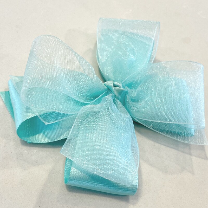 Aqua Satin Ribbon - Etsy
