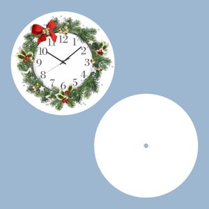 20pcs Clock Sublimation Blank, Clock Face, Aluminum Sublimation Wall ...