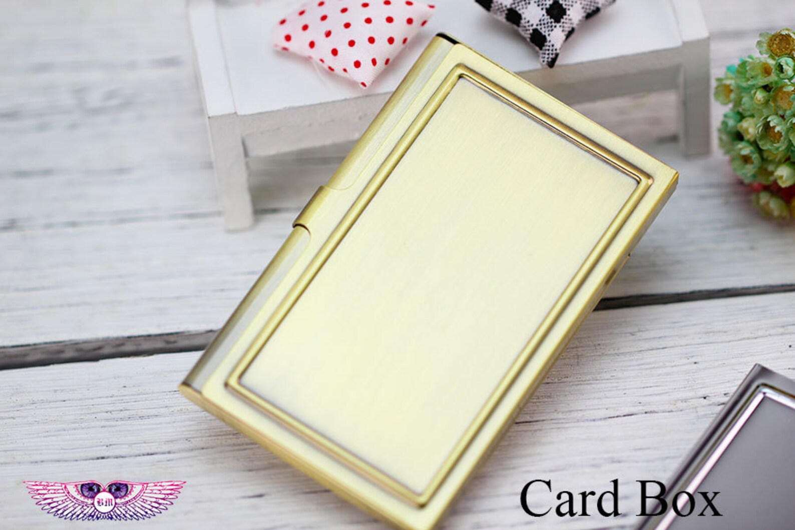 DIY Name Card Box Blank Name Card Box Container Photo Card - Etsy