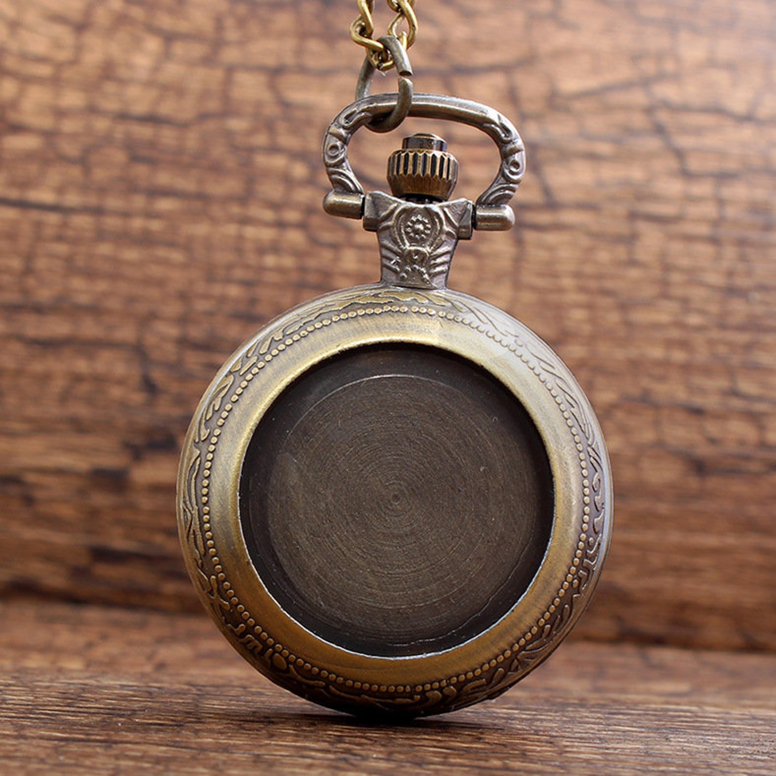 DIY KITS 25mm Bezel Pocket Watch Necklace Photo Cabochon - Etsy
