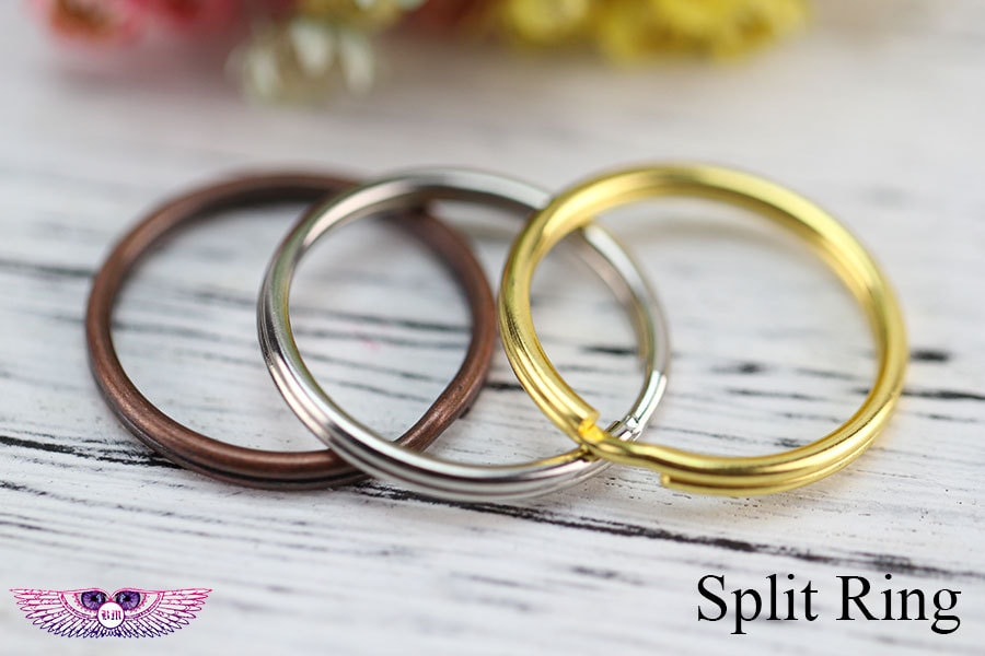 1inch Split Ring 25mm Round Split Rings for Key Ring and Key | Etsy