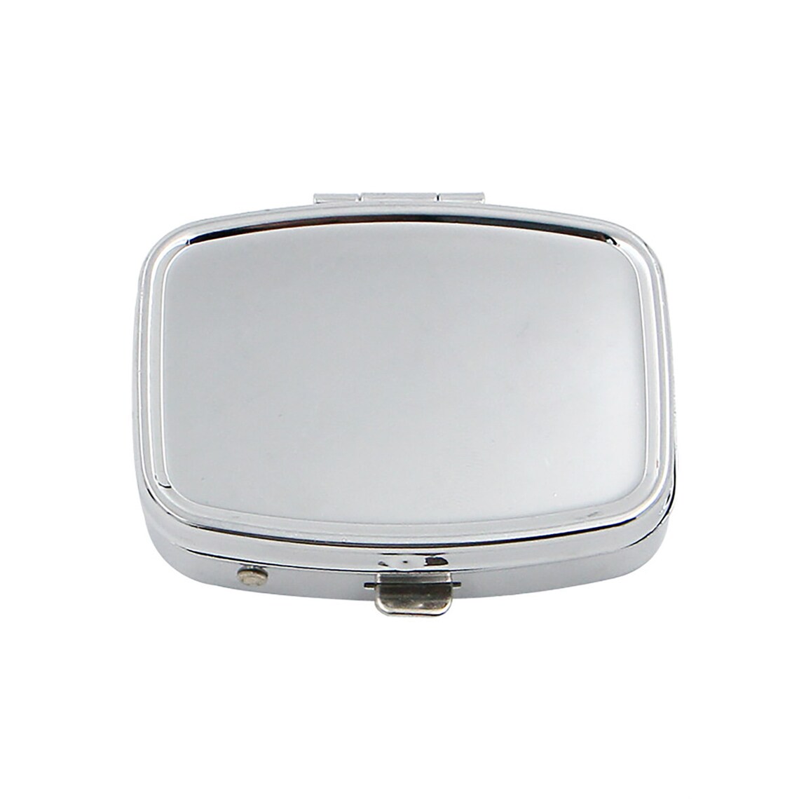 Square Pill Box Case - Blank Two Compartment Pill Box Container - Pill ...