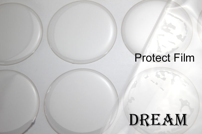 32mmRound Clear Epoxy Stickers Circle 3D Epoxy Dome Lens | Etsy