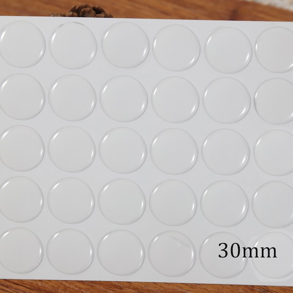 30 Epoxy Round - Etsy