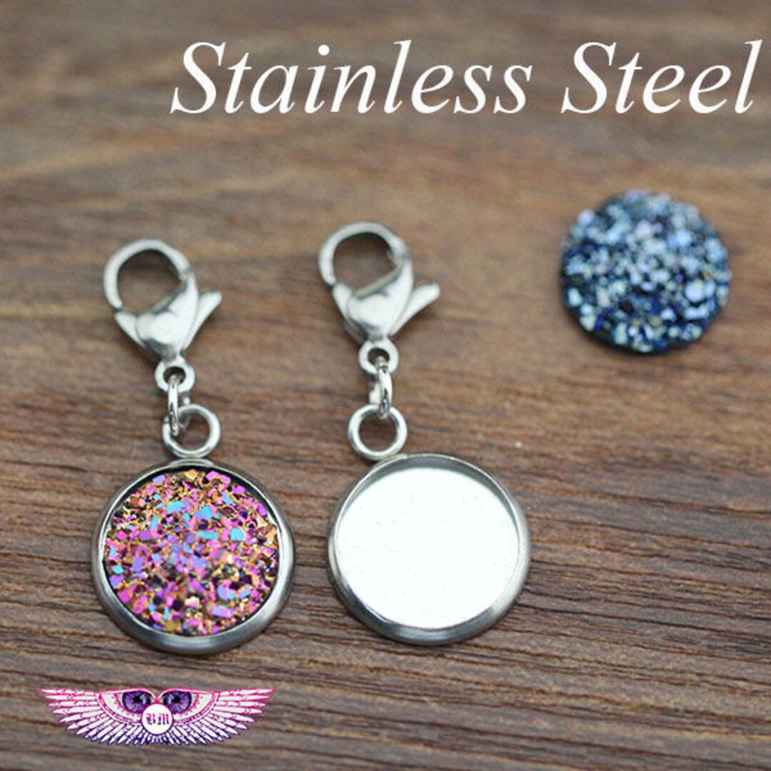 Stainless Steel Lobster DIY Bezel Kits - Bezel Settings - Matching ...