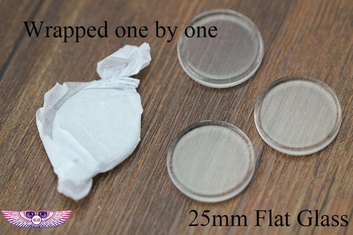 1inch Flat Glass Tiles 25mm Round Glass Cabochons 1inch - Etsy