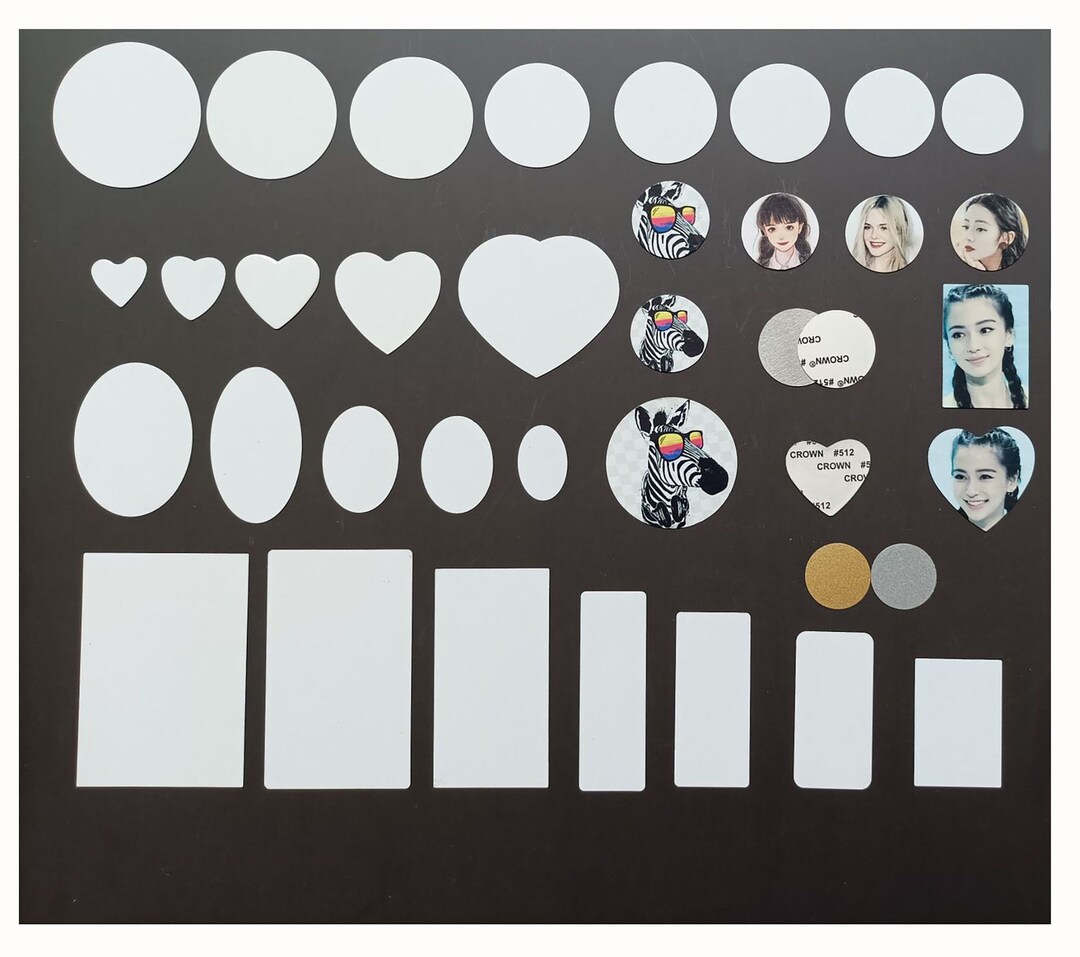 20pcs Sublimation Aluminum Disk Plate for Blanks Keychains - Etsy