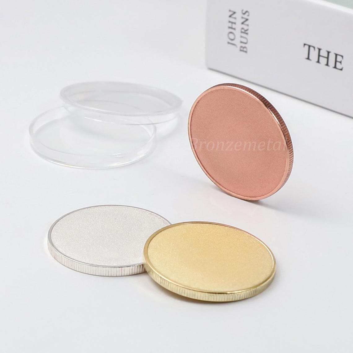 Blank Challenge Coins Blank - 40mm Iron Blanks for Engraving - Bulk ...