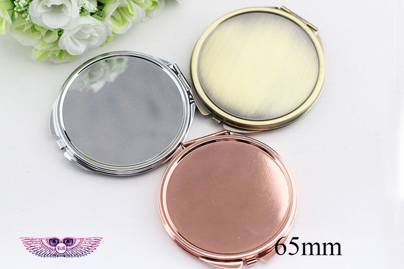Bulk Compact Mirror Blanks Pocket Mirror DIY 65mm Glass - Etsy
