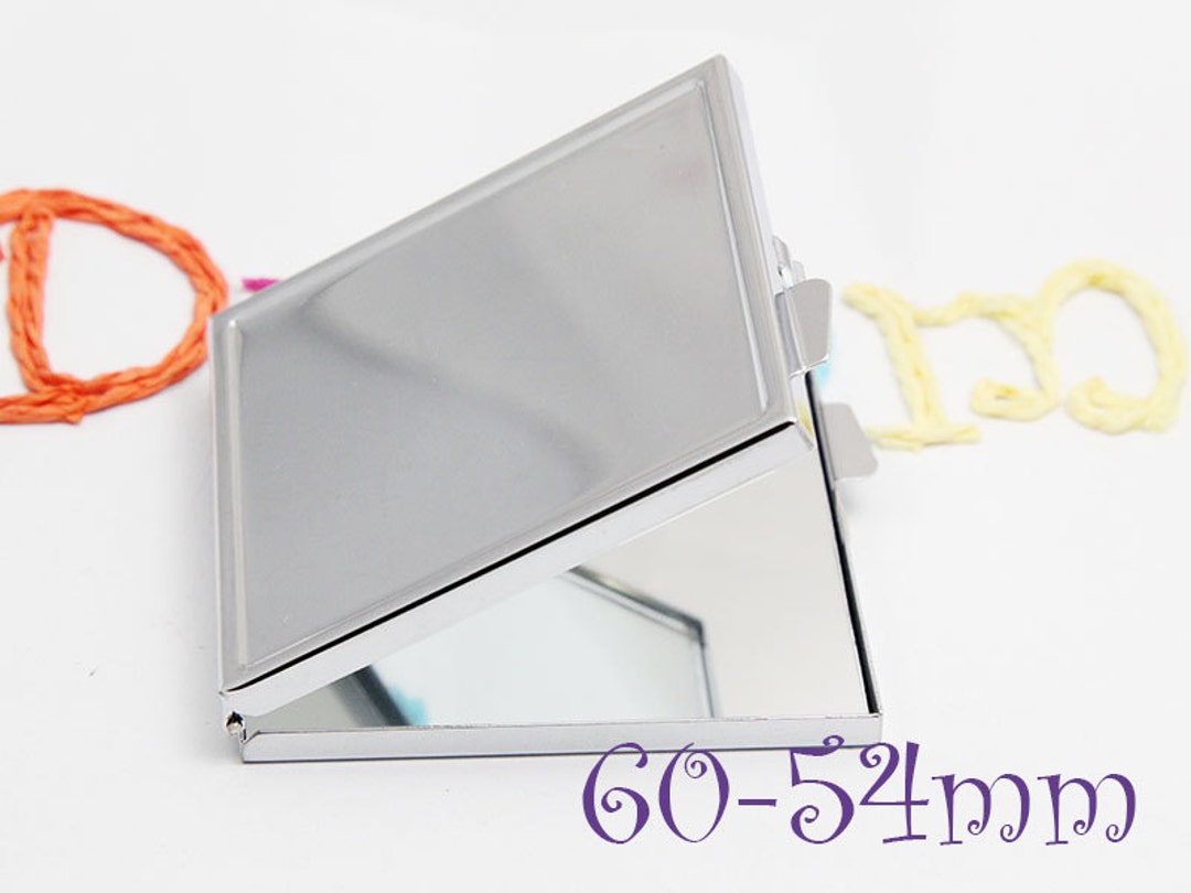 60mm Square Compact Mirror Blank Blank Compact 54mm Square Blank ...