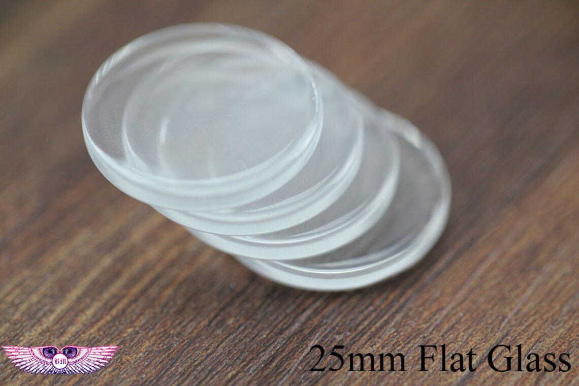1inch Flat Glass Tiles 25mm Round Glass Cabochons 1inch - Etsy
