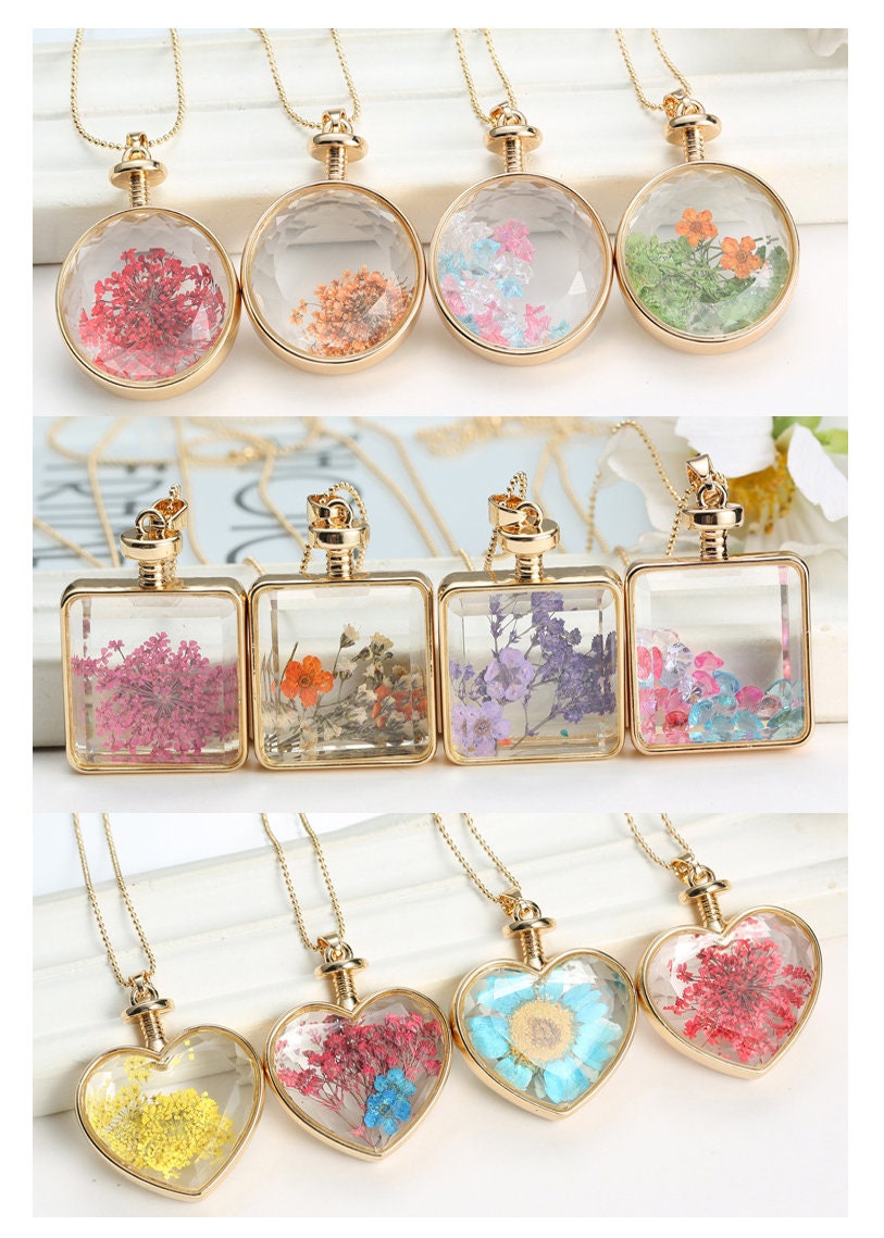 Deep Fillable Glass Locket Double Sided Case Locket for - Etsy Australia